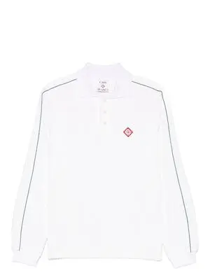 CASABLANCA Monogram-pattern Polo Shirt