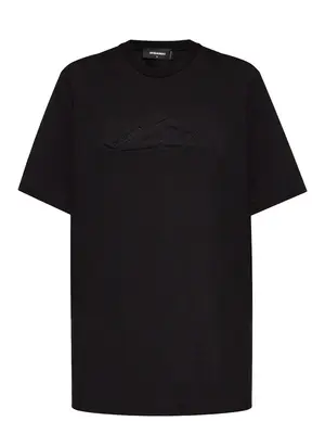 Dsquared2 Cotton T-shirt Dress - Black