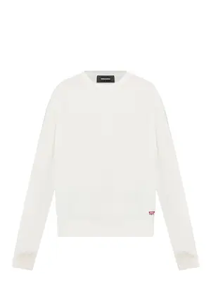 Dsquared2 Embroidered Sweater - White