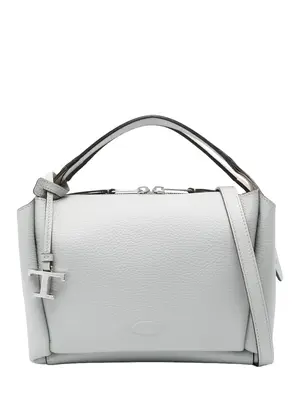 TOD'S Mini Bowling Tote - Grey