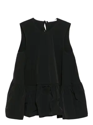 Cecilie Bahnsen Asta Top - Black