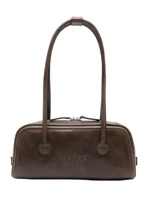 MARGESHERWOOD Logo-embossed Shoulder Bag - Brown