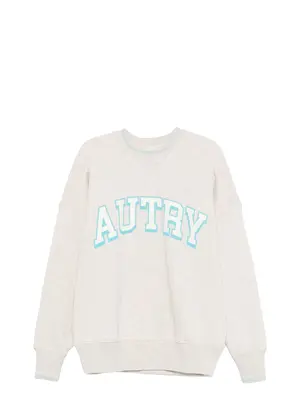 AUTRY Logo-stamp Sweatshirt - Grey