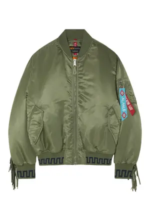 Alanui X Alpha Industries Bomber Jacket - Green