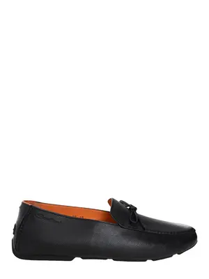 Santoni Havana Loafers - Black