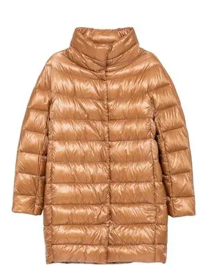 Herno Icon Quilted Coat - Brown