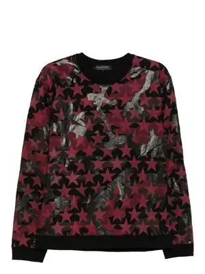 Valentino Garavani Graphic Print Pullover - Black