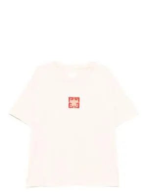 Givenchy Logo Motif T-shirt - Neutrals
