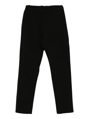 Transit Straight-leg Trousers - Black