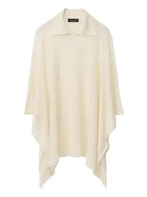 Fabiana Filippi Sequin Cape - Neutrals