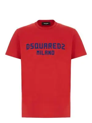 Dsquared2 S74gd1418d20020 305wred+navyprint - Red