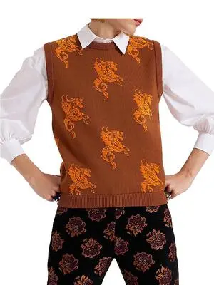 La DoubleJ Gryphos Gilet - Brown