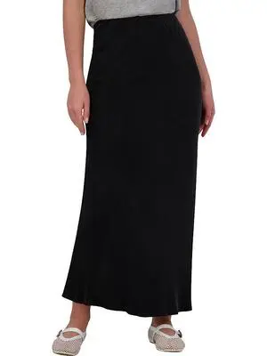 POINT Straight Skirt - Black