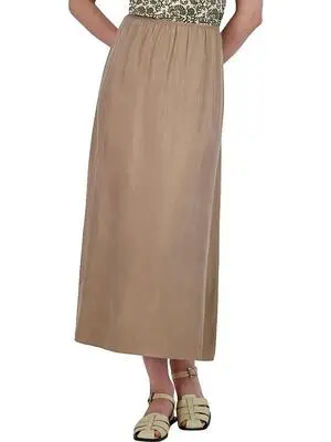 POINT Point Brushed A-Line Skirt Sand