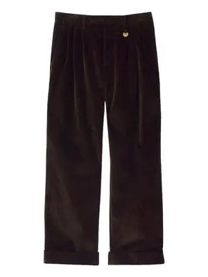 Burberry Corduroy Trousers - Clove Brown