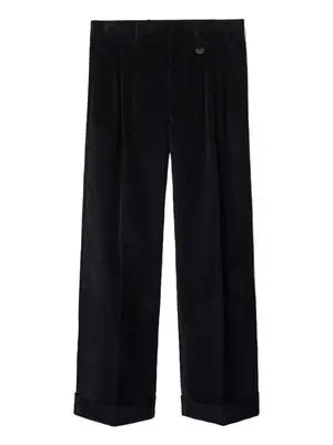 Burberry Corduroy Trousers - Twilight Blue