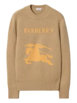 Burberry Wool Cashmere Sweater - Beige