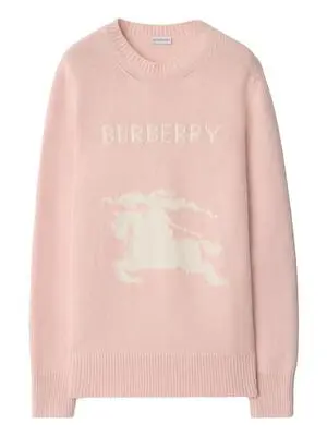 Burberry Wool Cashmere Sweater - Bouquet Pink