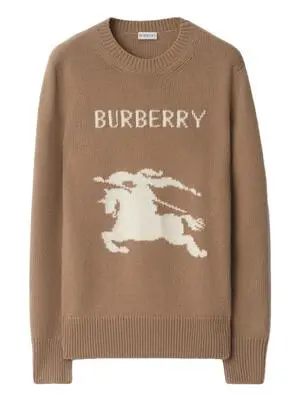 Burberry Wool Cashmere Sweater - Camel