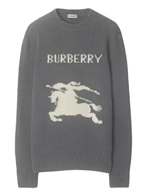 Burberry Wool Cashmere Sweater - Grey