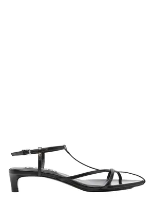JIL SANDER High Heel Sandals - Black