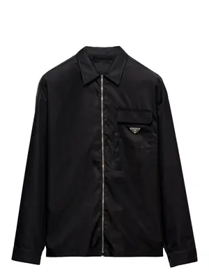 Prada Re-nylon Shirt Jacket - Black