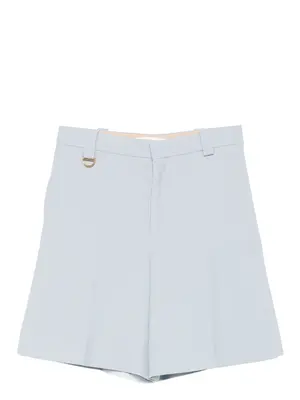 Chloé Virgin Wool Shorts - Blue