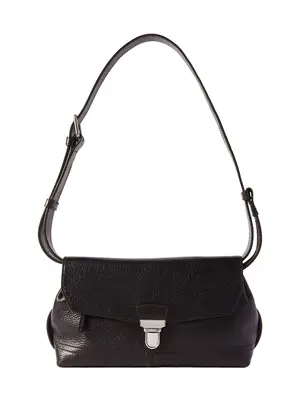 LEMAIRE Small Gear Textured-leather Shoulder Bag - Brown