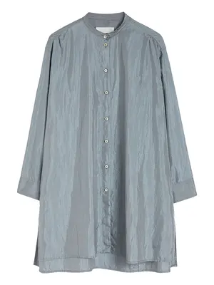 JIL SANDER Buttoned Long Shirt - Blue