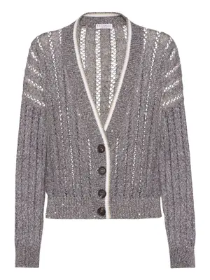 Brunello Cucinelli Cardigan - Grey