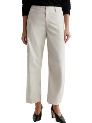 AG AG Fiona Ankle Barrel Leg Chinos