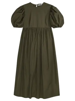 Cecilie Bahnsen Ailey Midi Dress - Green