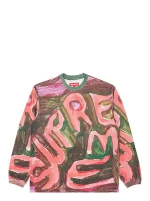 Supreme Paint Long-sleeve Top - Multicolor