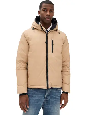 Canada Goose Lodge Packable Hoodie Jacket - Desert Sand