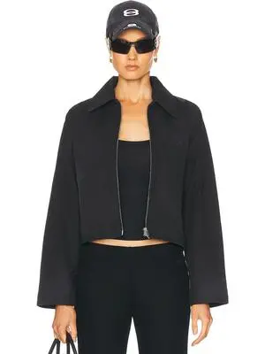 Balenciaga Shrunk Parka Jacket - Black