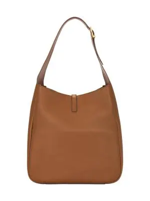 Saint Laurent Saint Laurent Large Le 5 A 7 Supple Hobo Bag Fox