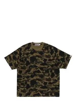 A BATHING APE X Clot Camo T-shirt - Olive