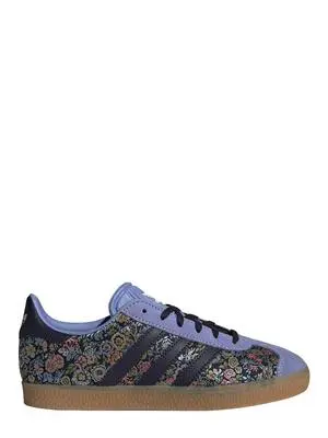 Adidas Gazelle Liberty London Floral Sneakers - Gum 3