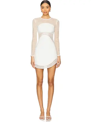Simkhai Blaise Mini Dress - Ivory
