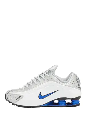 Nike Shox R4 Sneaker White/silver/blue