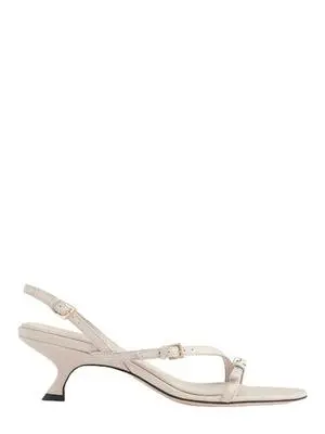 NEIL J. RODGERS Neil J. Rodgers Janel Slingback Sandal Bone Nappa