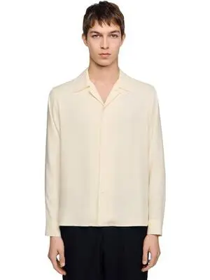 Sandro Loose-fit Shirt - White