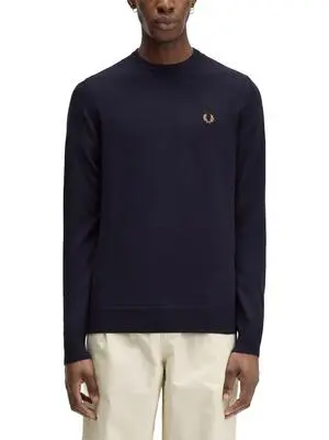 Fred Perry Logo Jersey - Blue