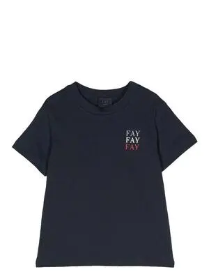 FAY Mc T-shirt - Blue