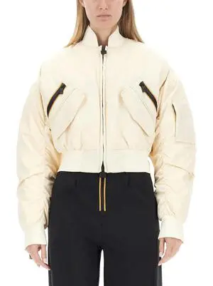 K-WAY Loncrop Jacket - Beige