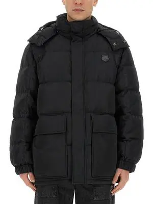 Maison Kitsuné Logo Jacket - Black