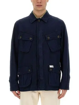FAY Cotton Jacket - Blue