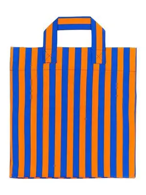 Sunnei Shopper Bag With Striped Pattern - Multicolour