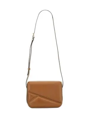 WANDLER Medium 'oscar' Trunk Bag - Brown