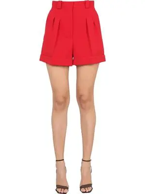 Moschino Shorts With Pockets - Red